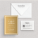 Luxury Mirror Acrylic Wedding Invitations | Framed Style